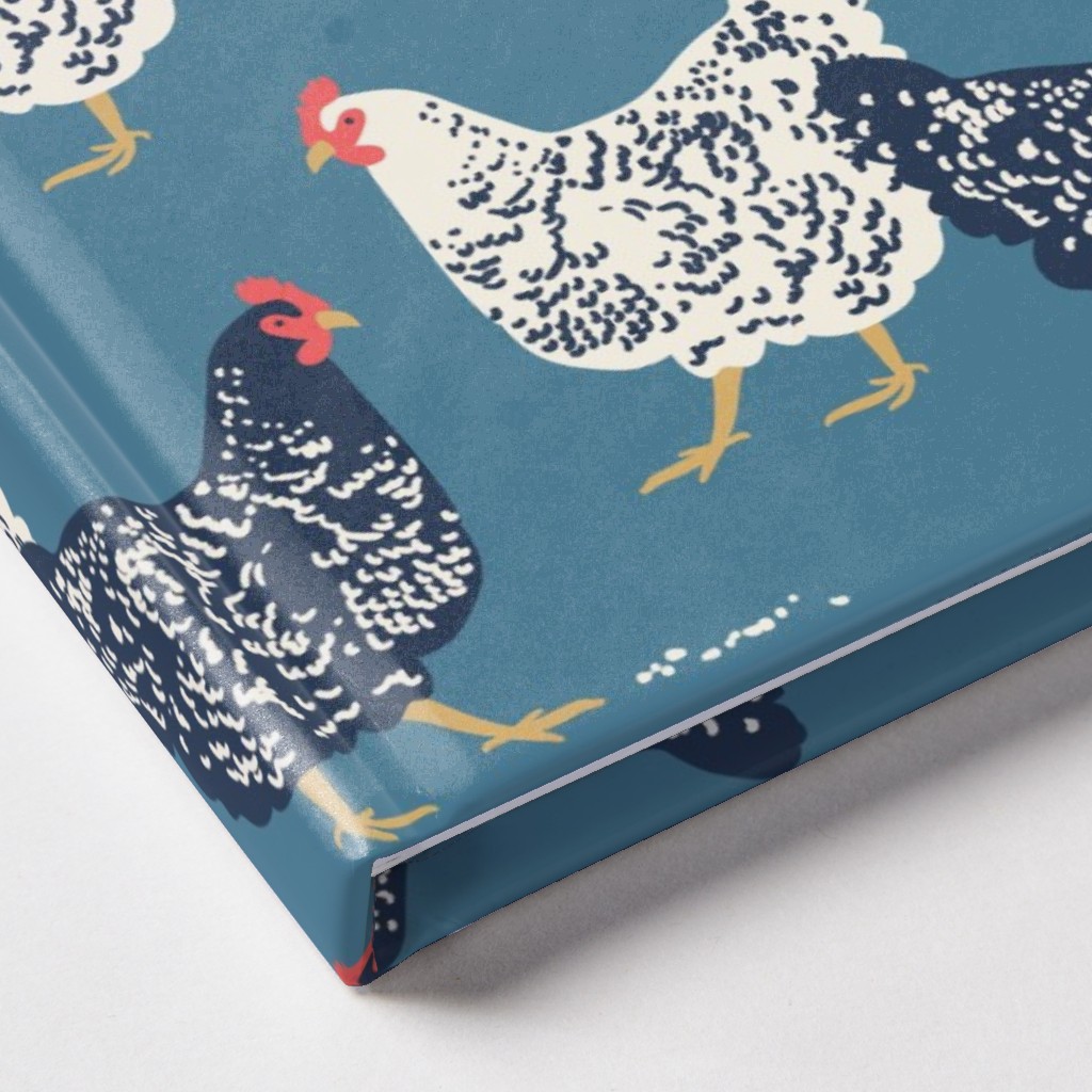 Farmhouse Chickens - Blue Journal | Shutterfly