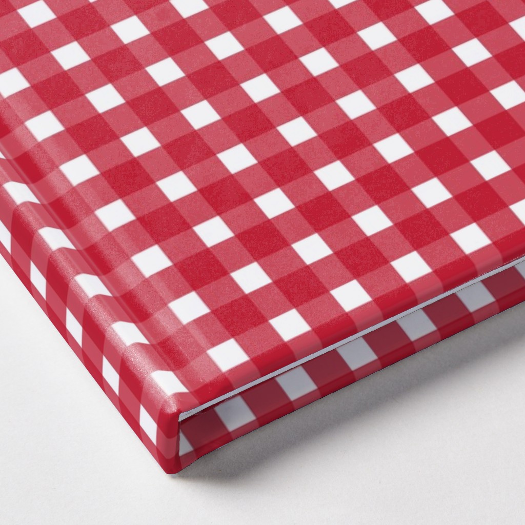 Classic Gingham - Red Journal | Shutterfly