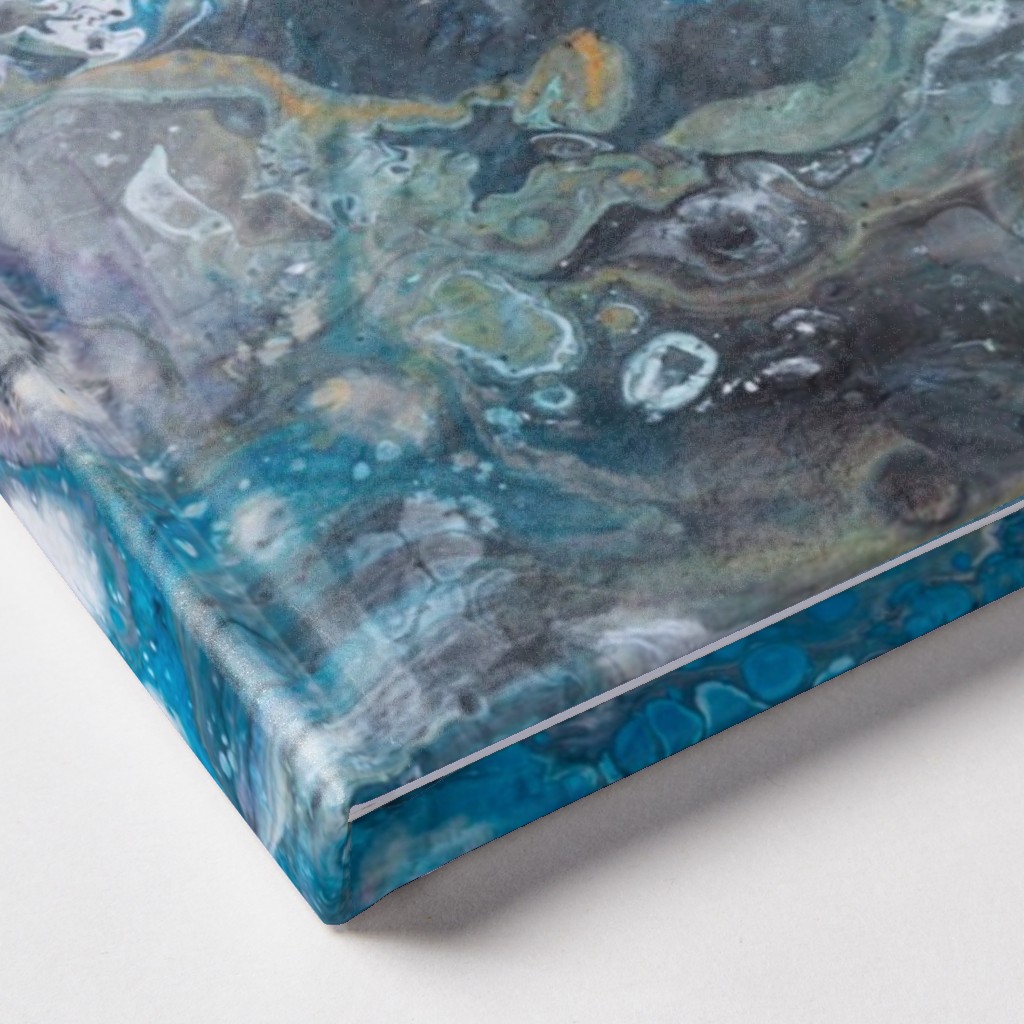 Flow Painting - Blue Journal | Shutterfly