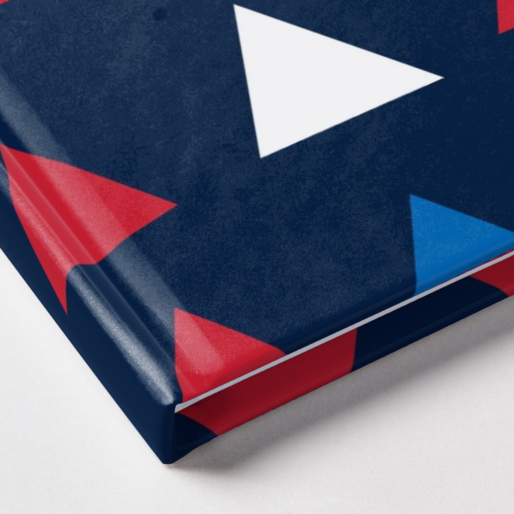 Triangles - Red White and Blue Journal | Shutterfly