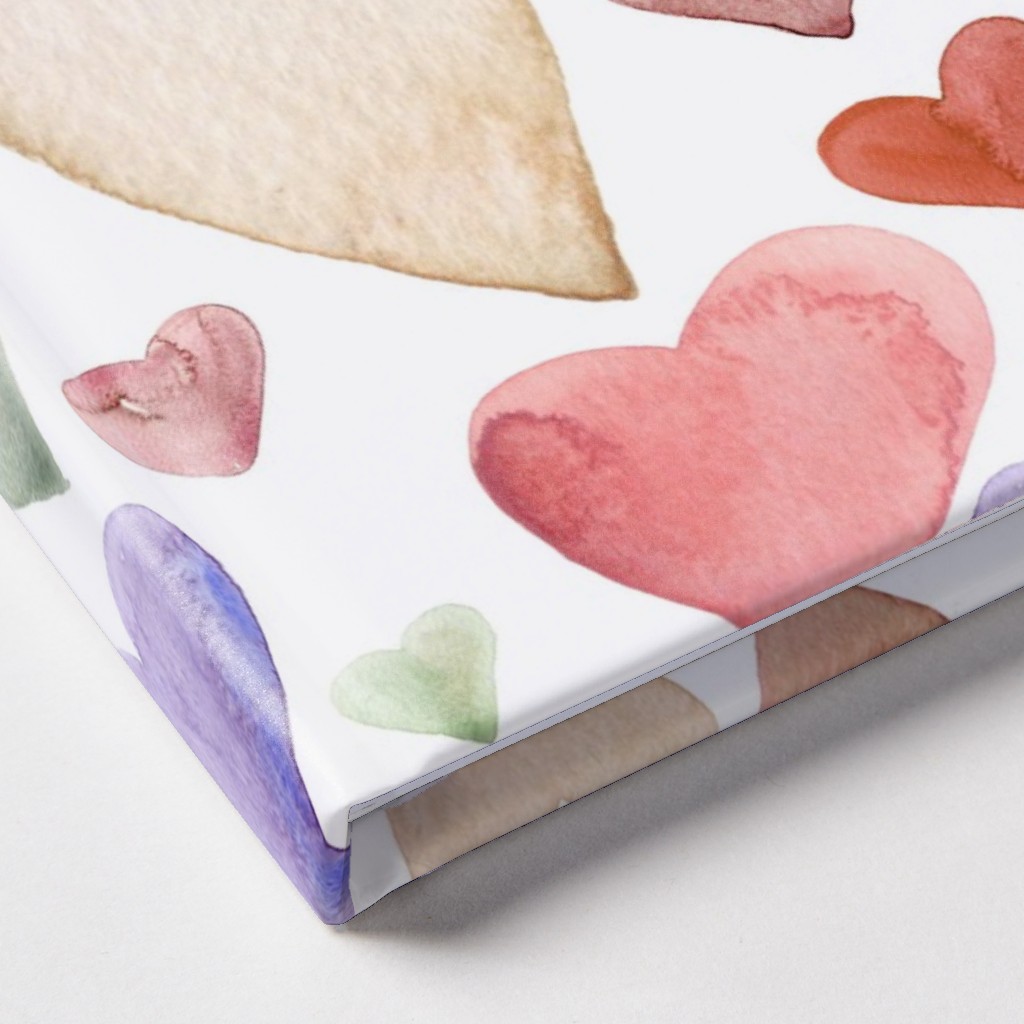 Earth Tone Hearts - Multi Muted Journal | Shutterfly
