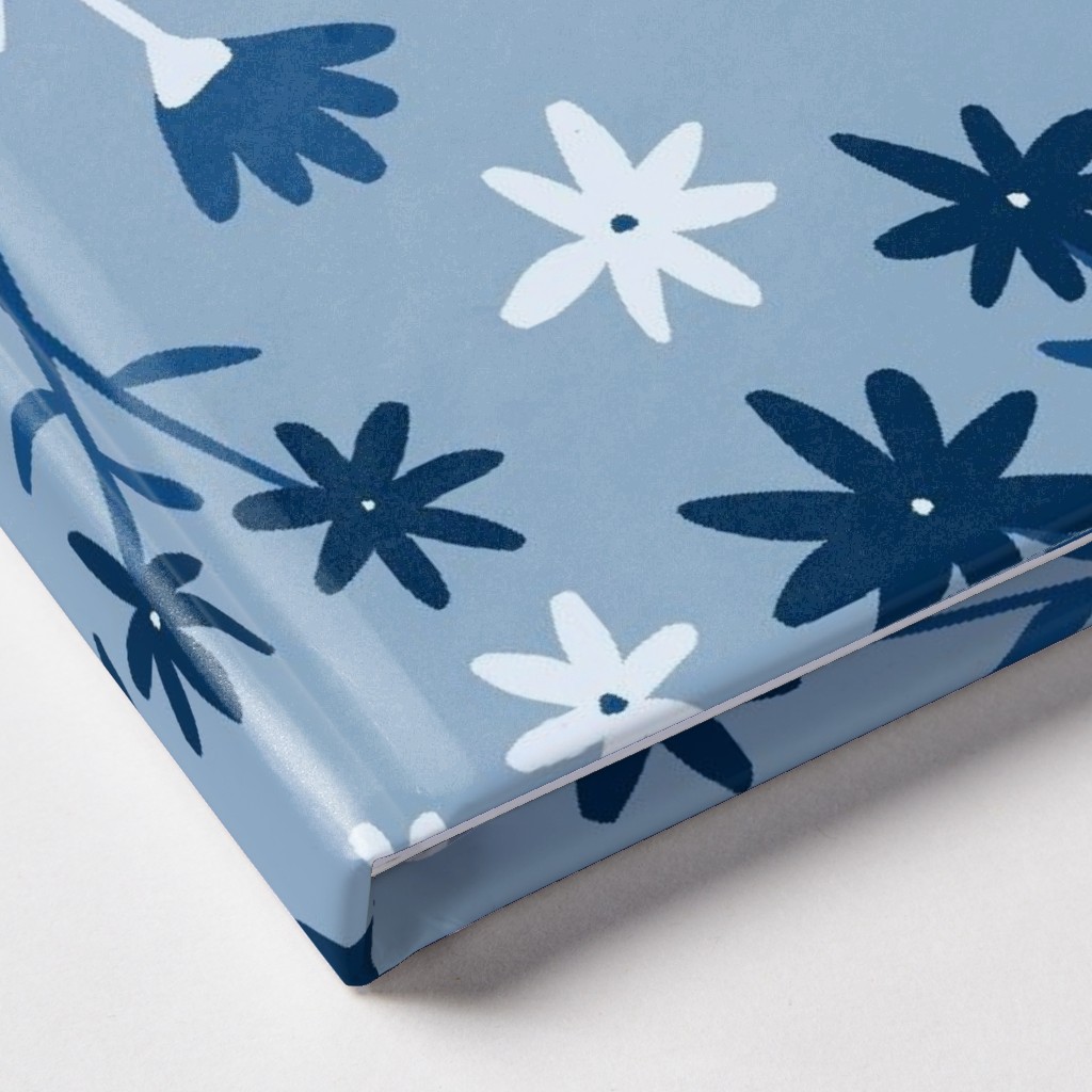 Dotty Floral - Blue Journal | Shutterfly