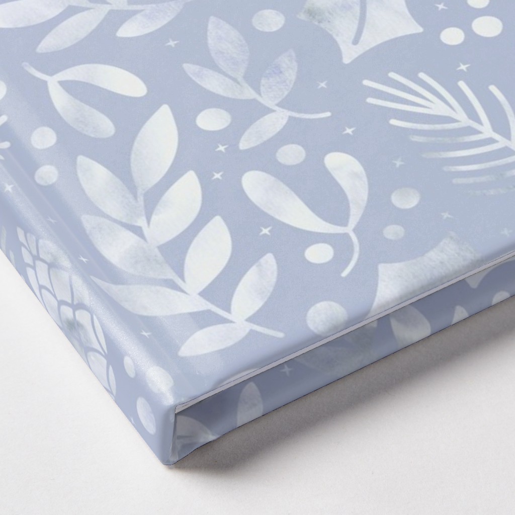 Frozen Winter Florals - Silver Journal | Shutterfly