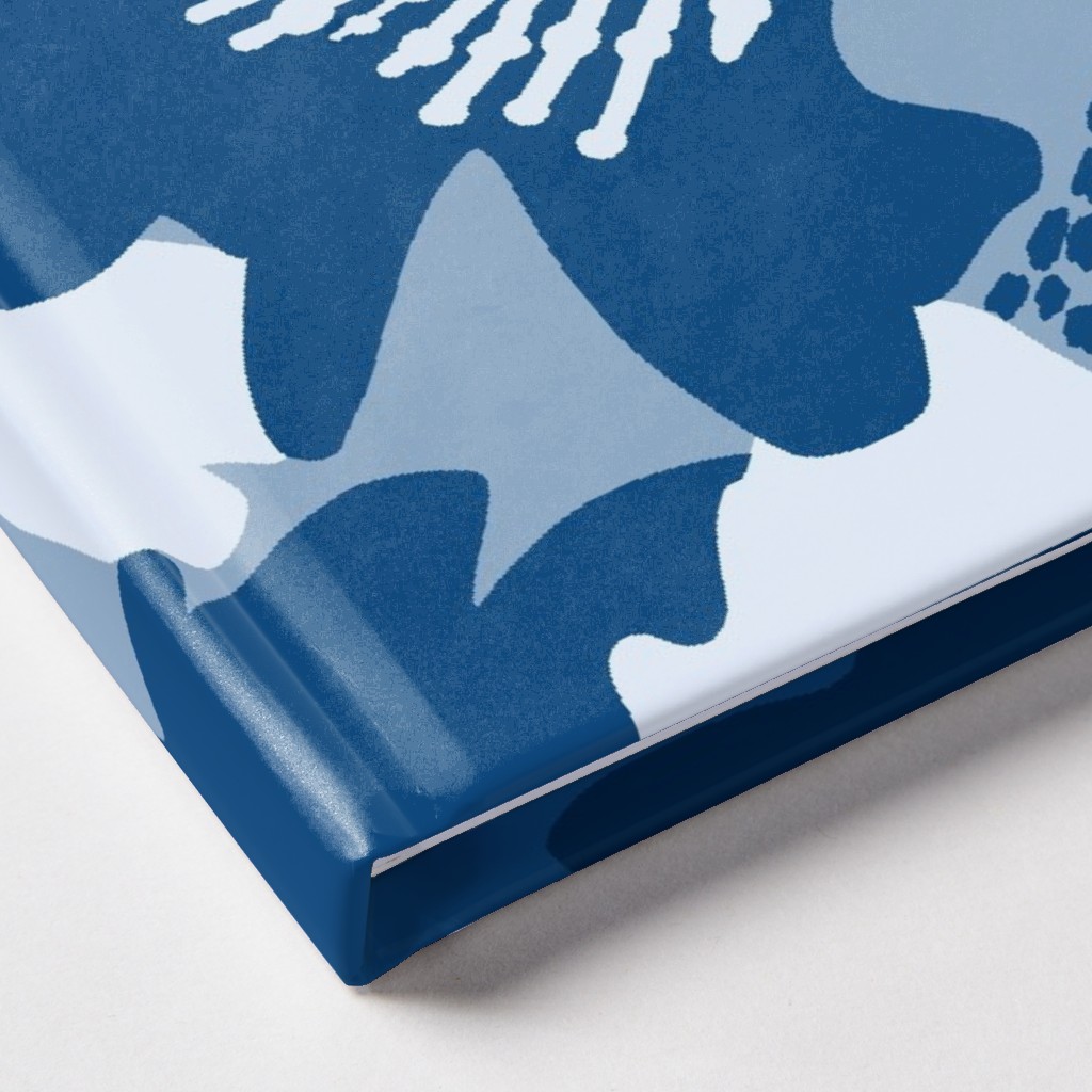 Barely Blue Floral Journal | Shutterfly