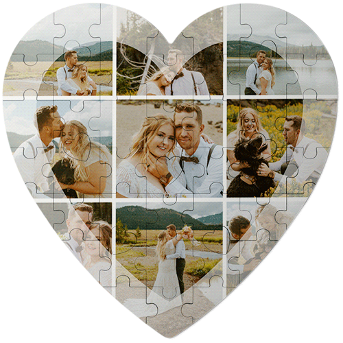 Heart Overlay Keepsake Puzzle by Shutterfly | Shutterfly