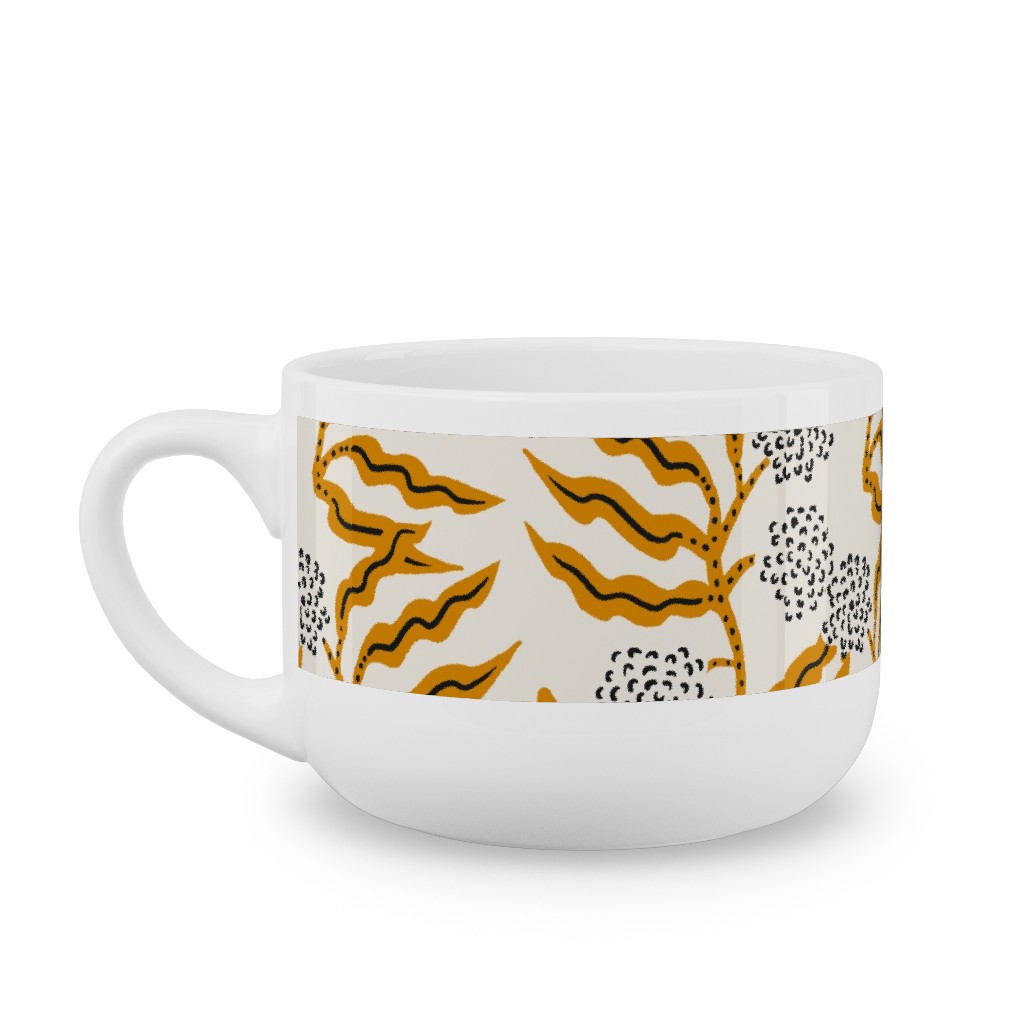 La Ville Vine - Yellow Latte Mug | Shutterfly