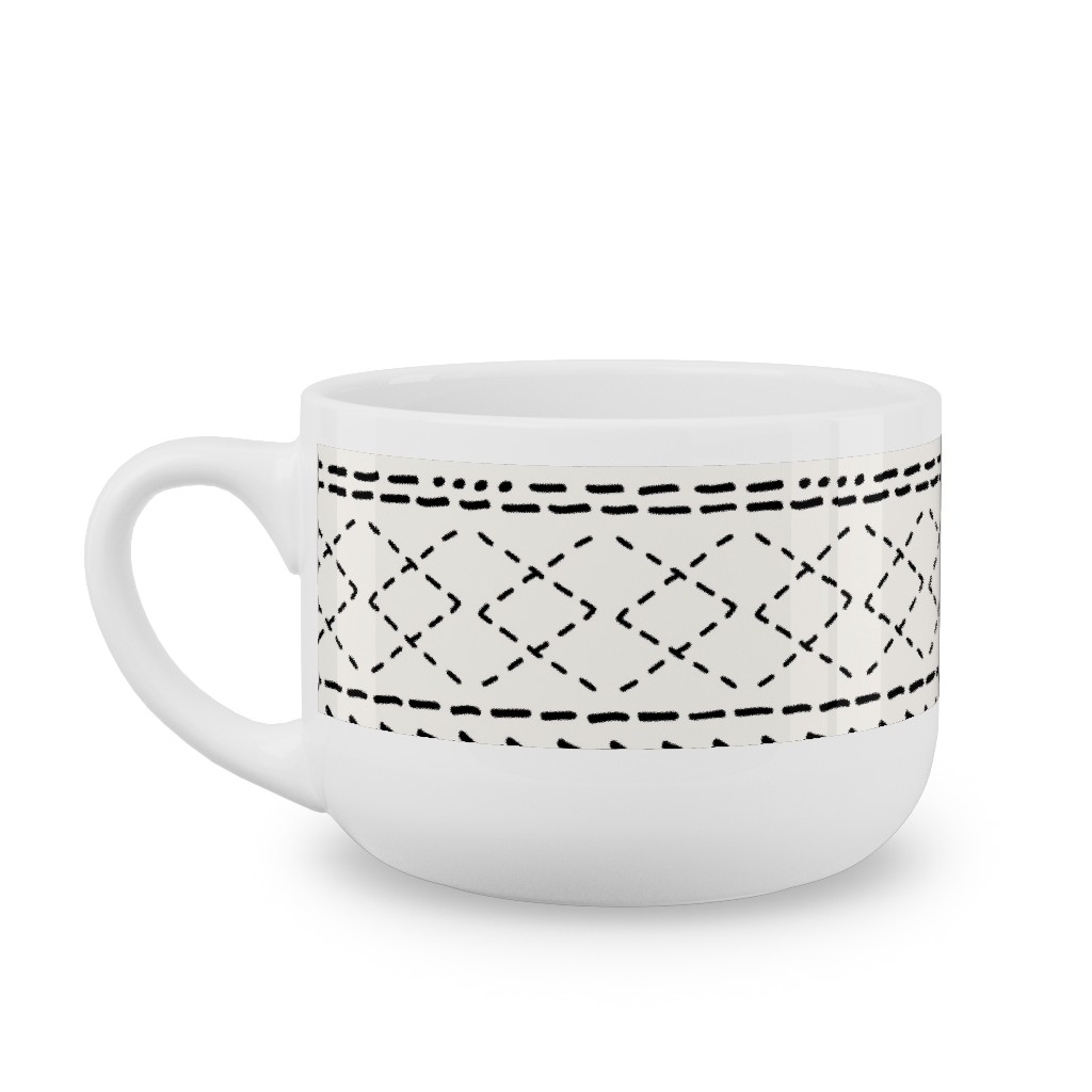 Minimal Mudcloth Bohemian - Light Latte Mug | Shutterfly