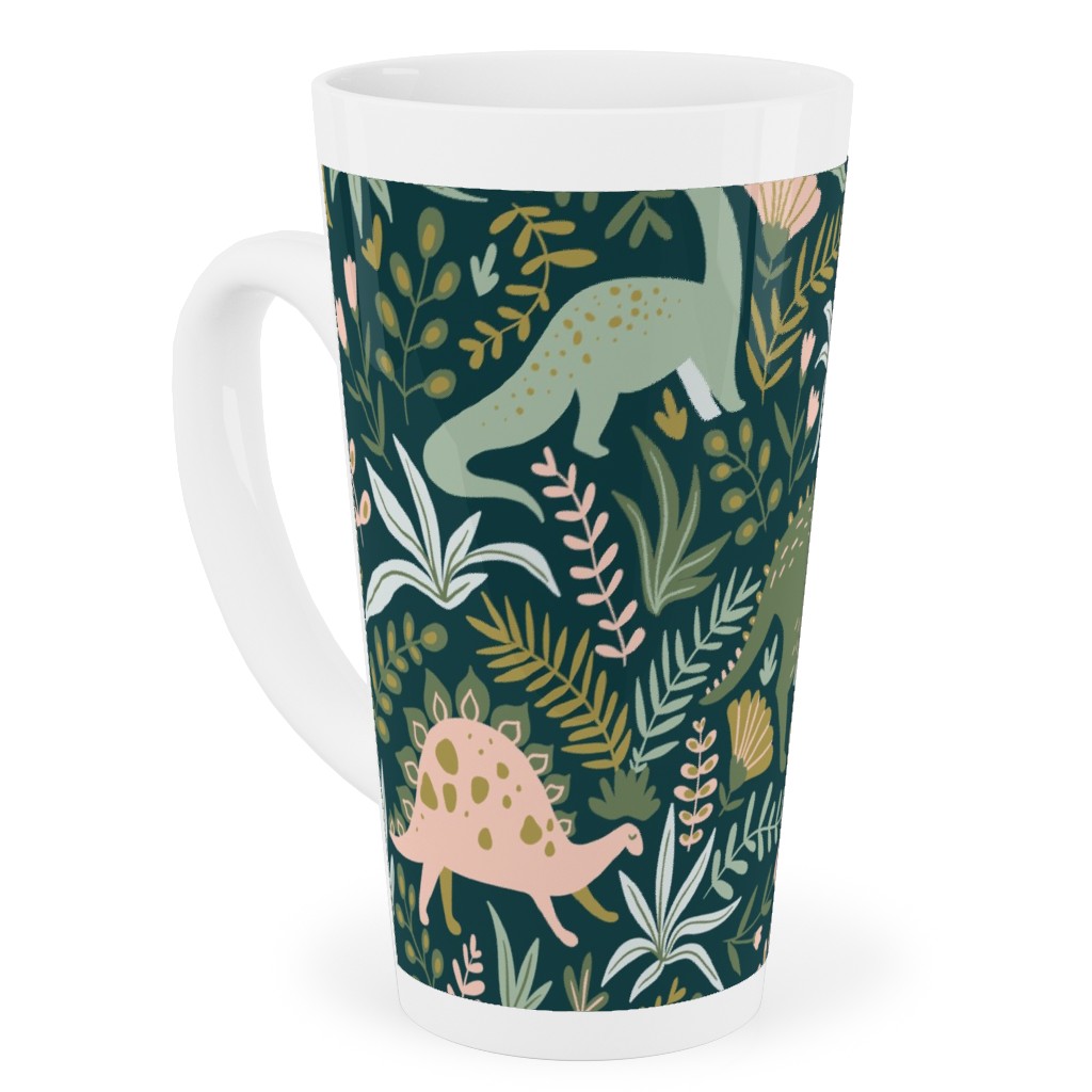 Dino - Green Tall Latte Mug | Shutterfly