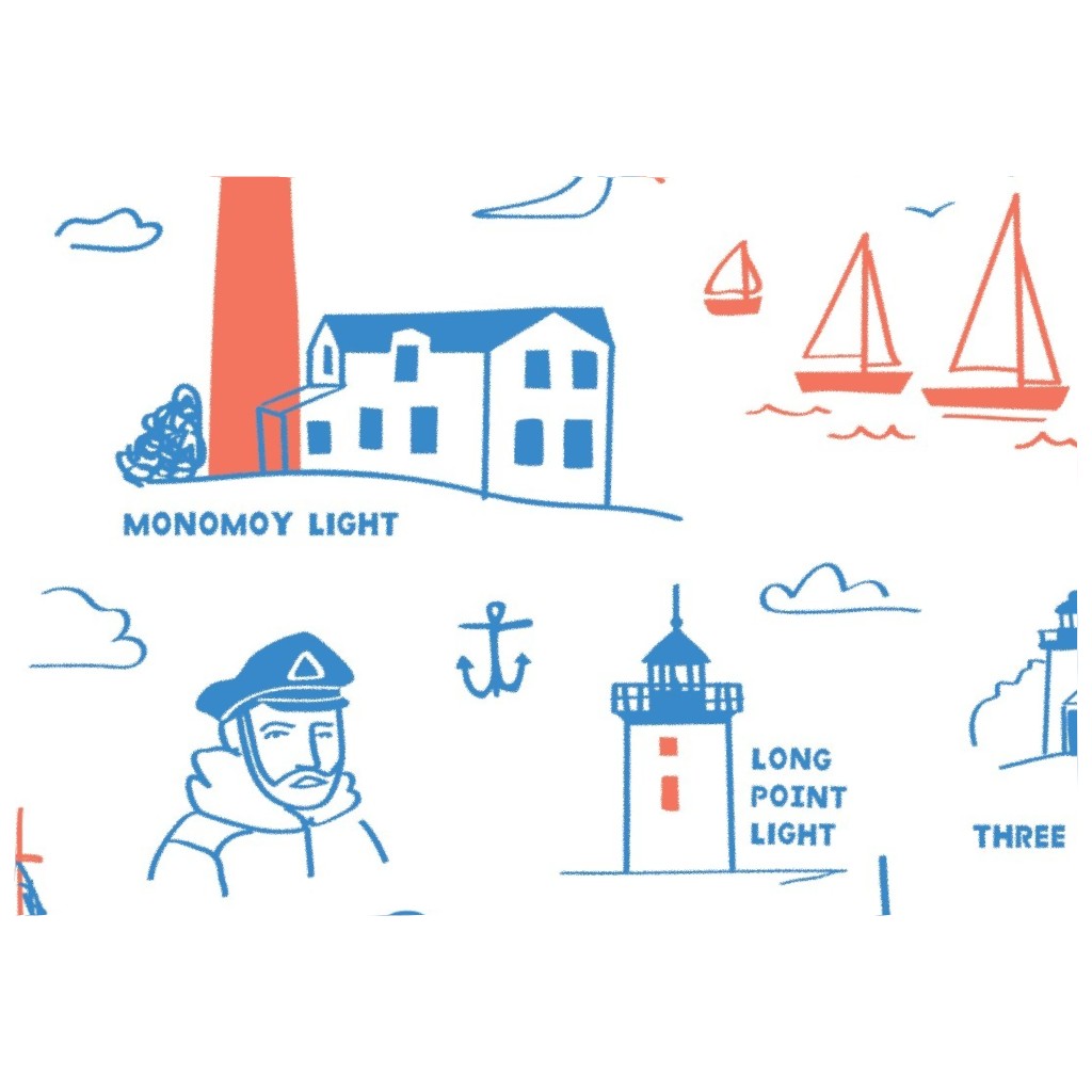 Cape Cod- Blue Tall Latte Mug | Shutterfly