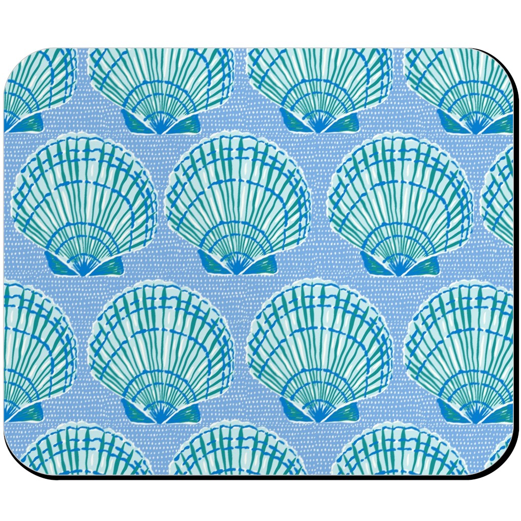 Clams - Blue Mouse Pad | Shutterfly