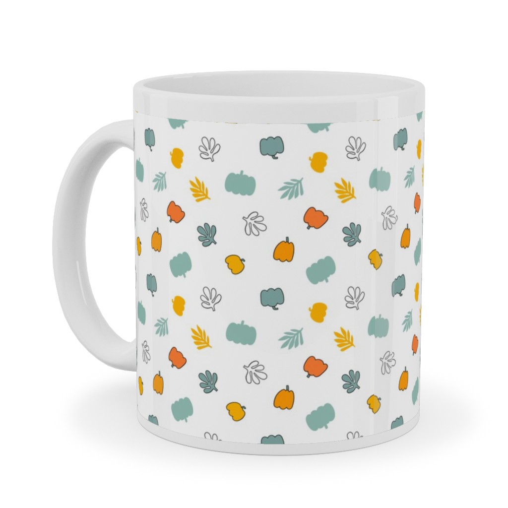Autumn Harvest Vegetables - Light Ceramic Mug | Shutterfly
