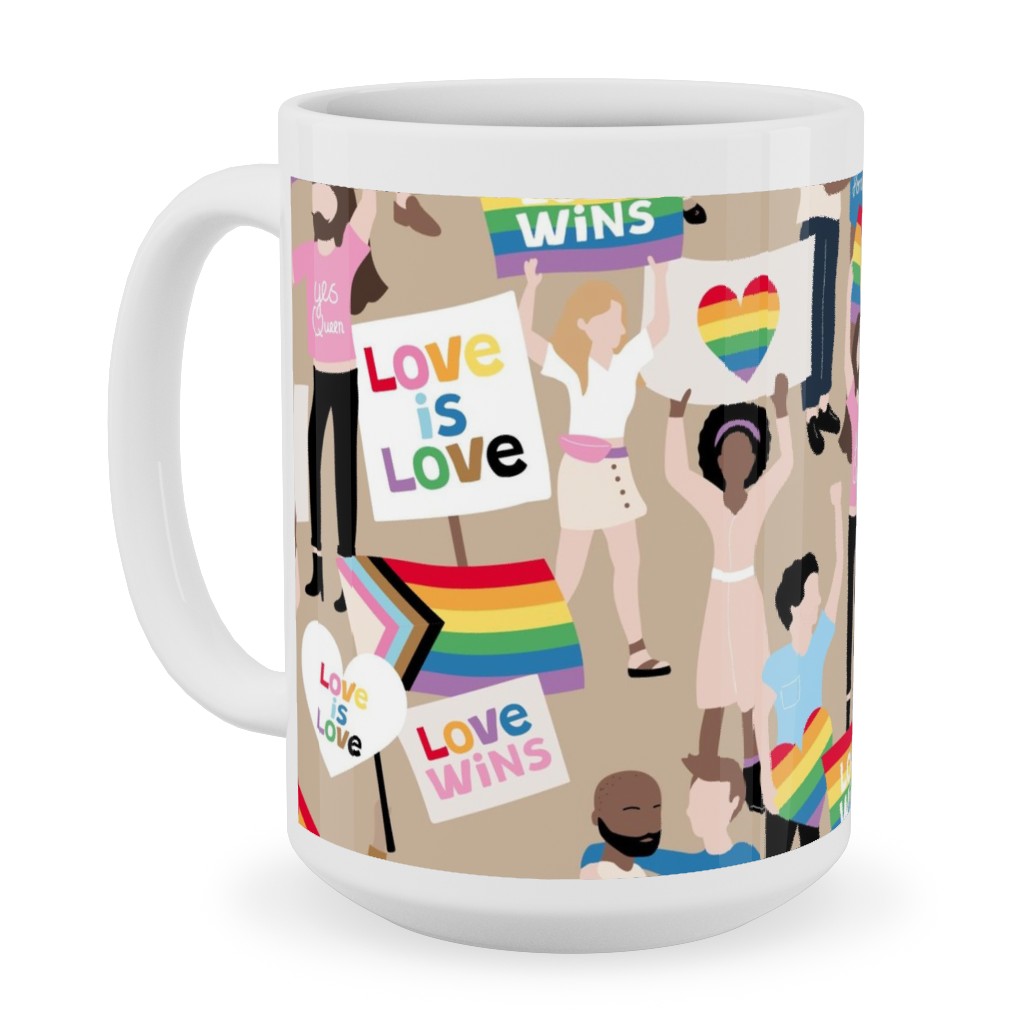 Pride Lgbtq Rainbow Flag Ceramic Mug | Shutterfly