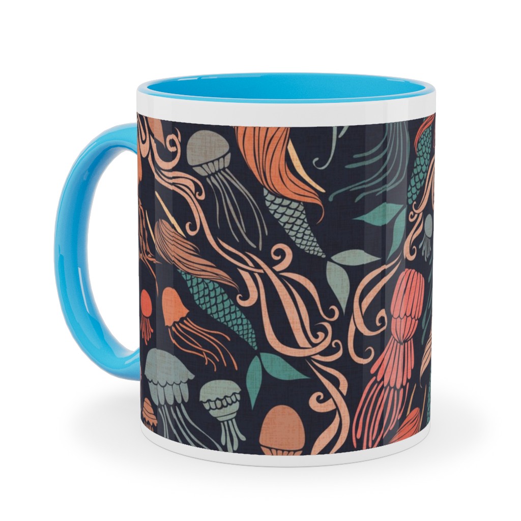 Mermaids and Jellyfish - Multi Ceramic Mug | Shutterfly