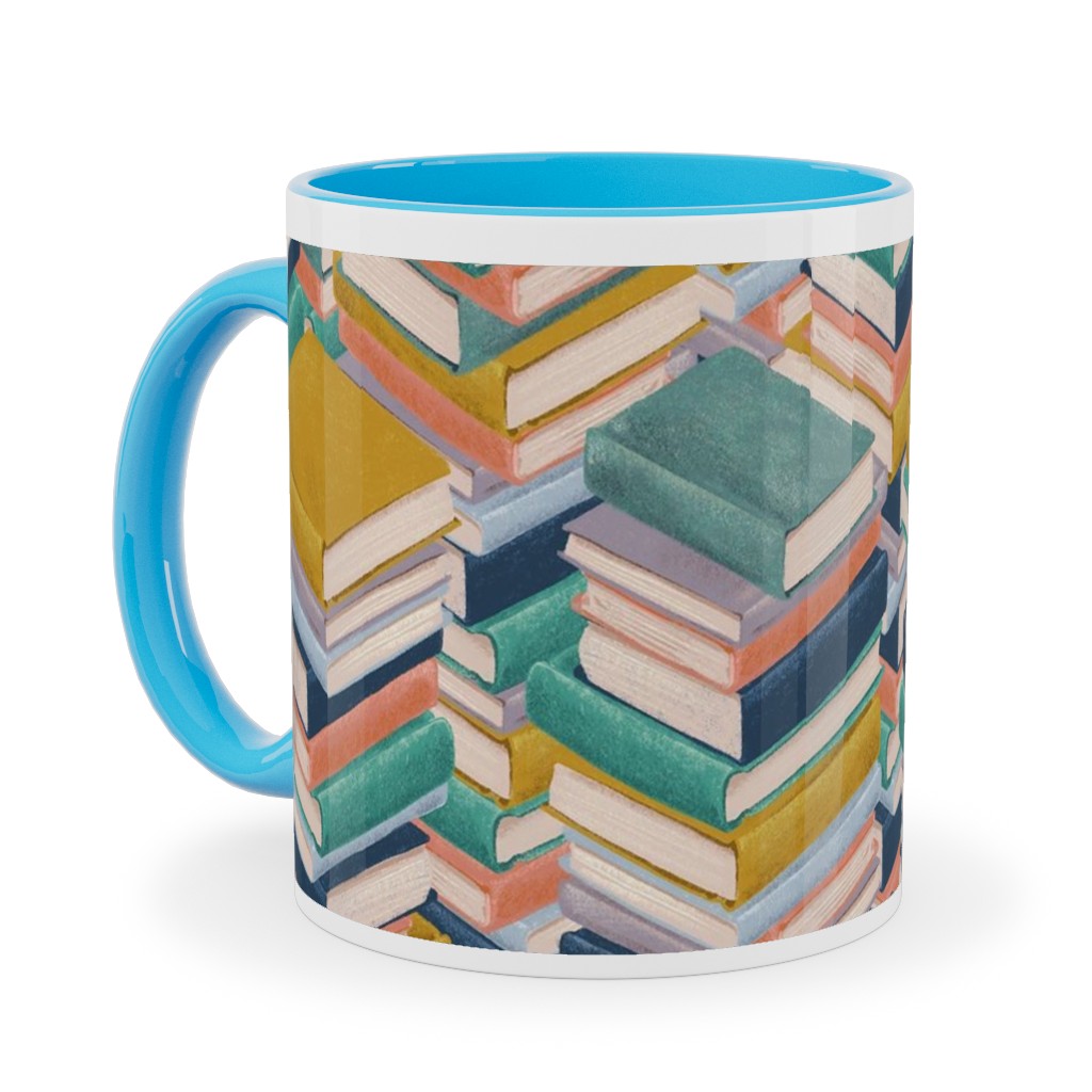 Book Stacks Ceramic Mug | Shutterfly