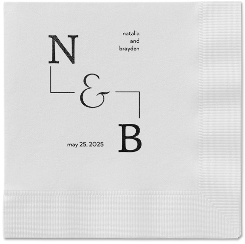 Modern Line napkin by Sarah Hawkins Designs | Shutterfly