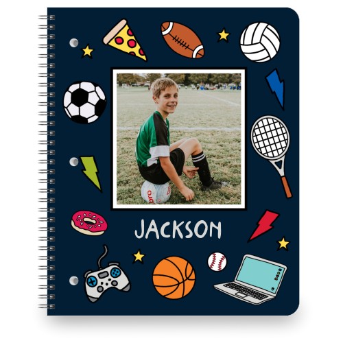 Sport Vibes Large Notebook by Shutterfly | Shutterfly