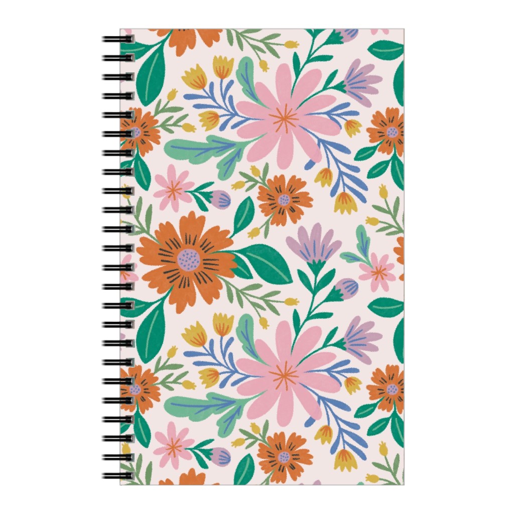 Happy Flowers - Pink Multi Notebook | Shutterfly