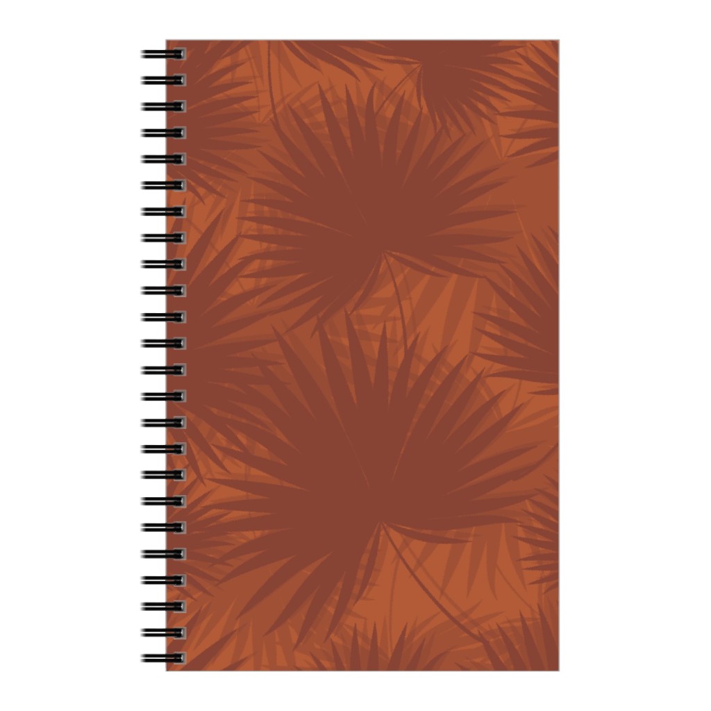 Sabal Palm Toss - Rust Notebook | Shutterfly