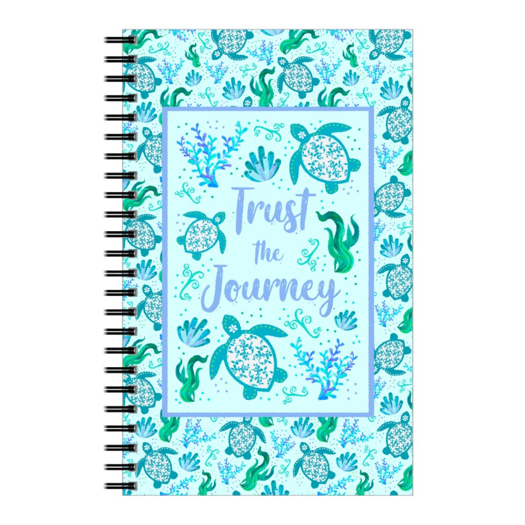 Trust the Journey Sea Turtles Notebook | Shutterfly