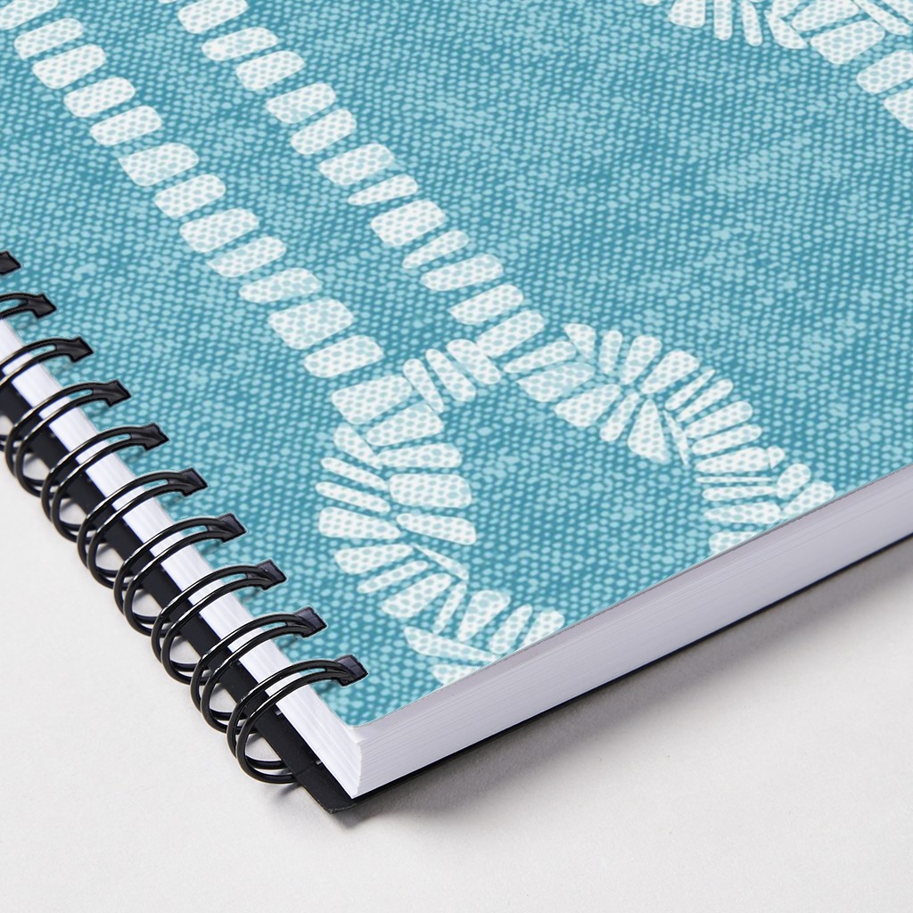 Nautical Coastal Square Rope Knots - Summer Blue Notebook | Shutterfly