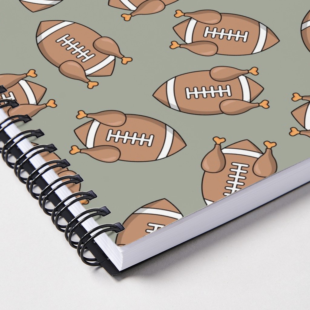 Turkey Football Notebook | Shutterfly