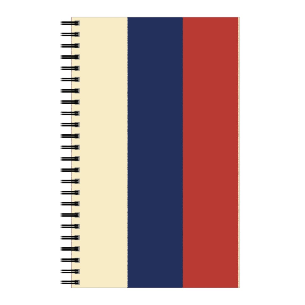 Camping Stripe Vertical - Multi Notebook | Shutterfly