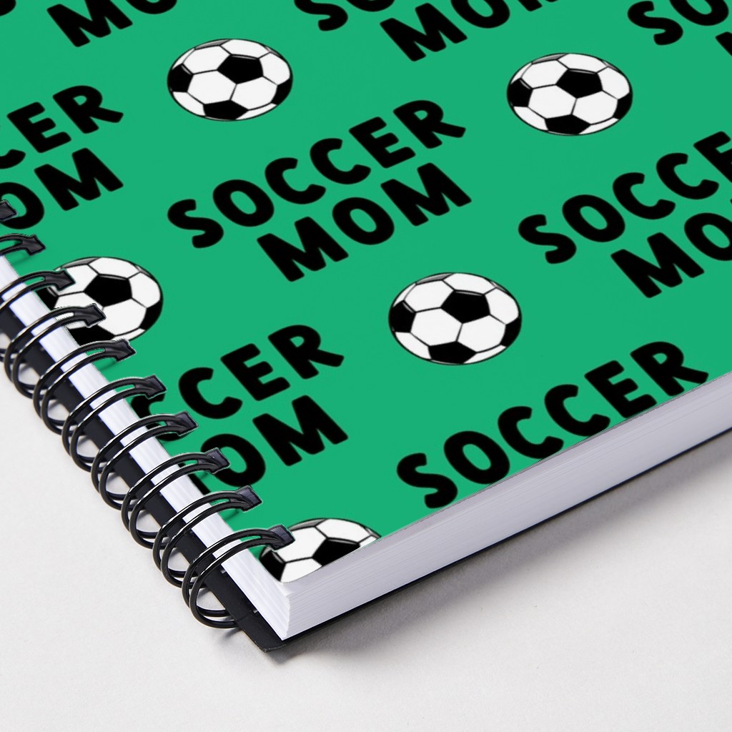 Soccer Mom - Green Notebook | Shutterfly
