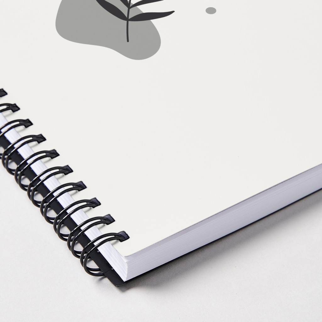 Shapes and Fern Leaf Notebook | Shutterfly