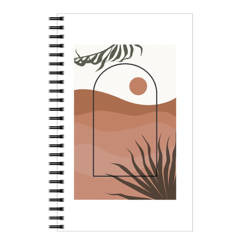 Floating Frame Abstract Mountain Landscape Notebook | Shutterfly