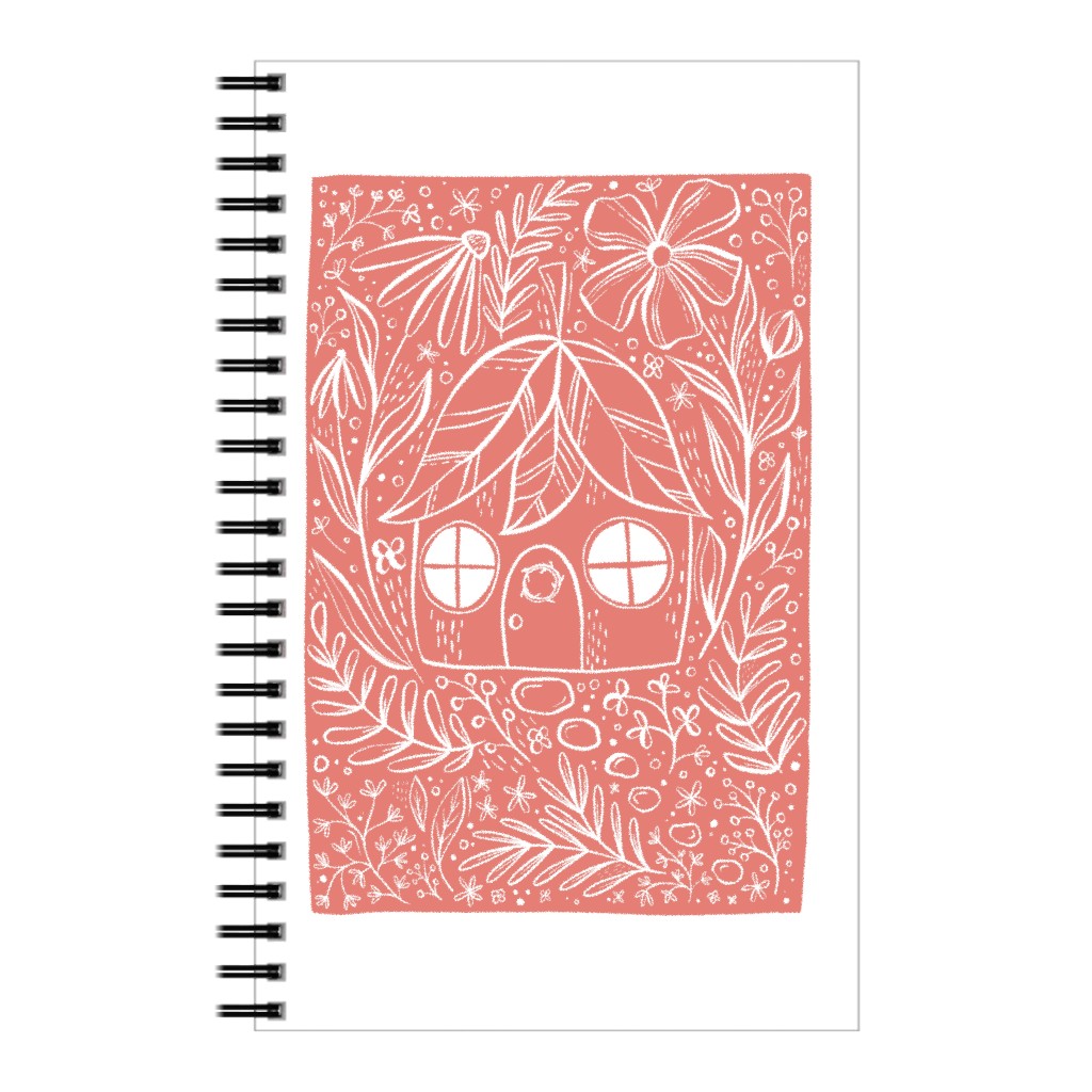 Fairy House - Pink Notebook | Shutterfly