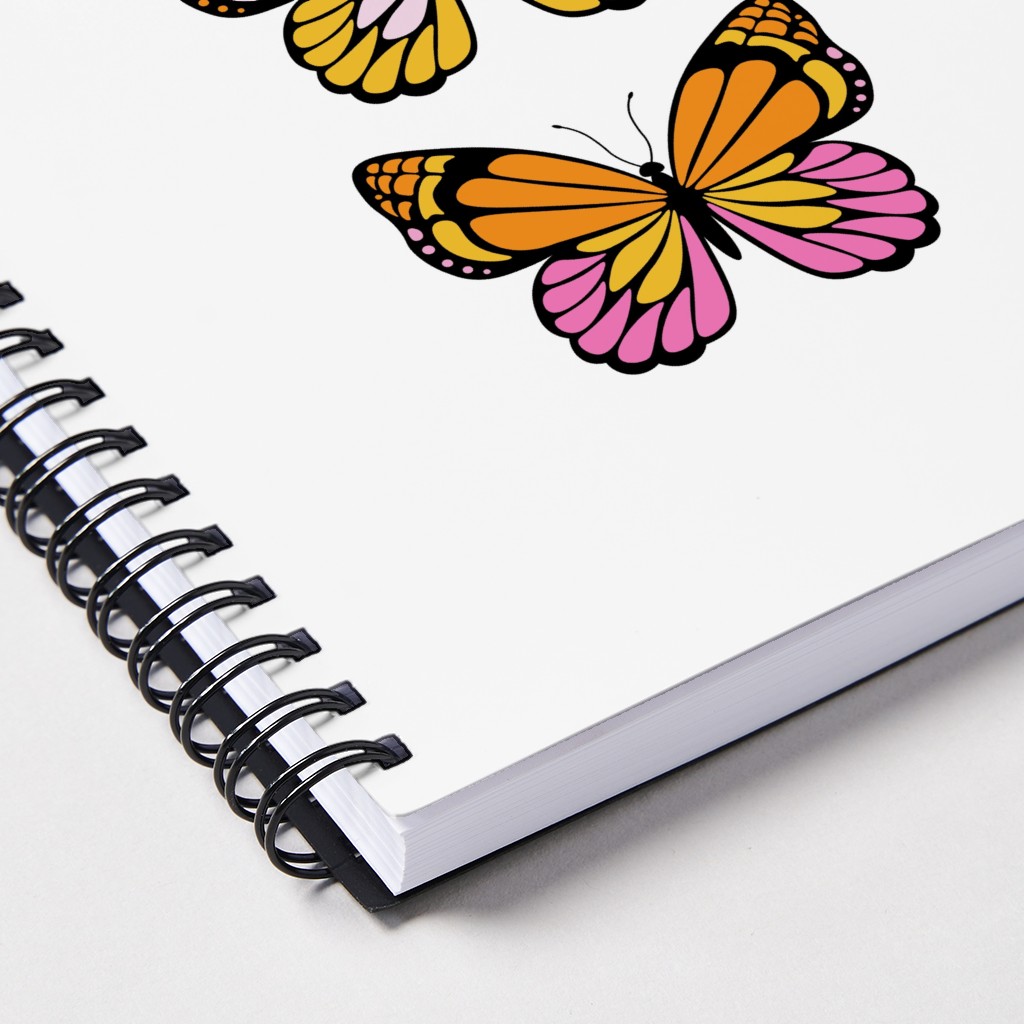 Butterfly Y2k - Warm Notebook | Shutterfly