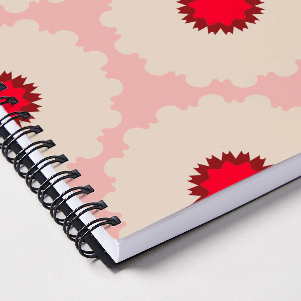 Eva Pop - Pink and Red Notebook | Shutterfly