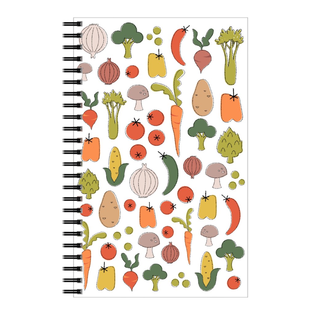 Farmers Market Vegetables - Multi Notebook | Shutterfly