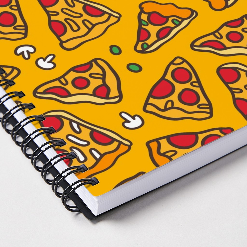 Pizza Pattern Notebook | Shutterfly