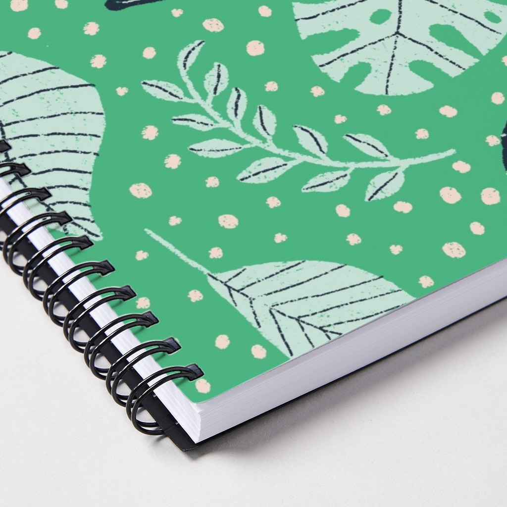 Leafy Jungle - Green Notebook | Shutterfly