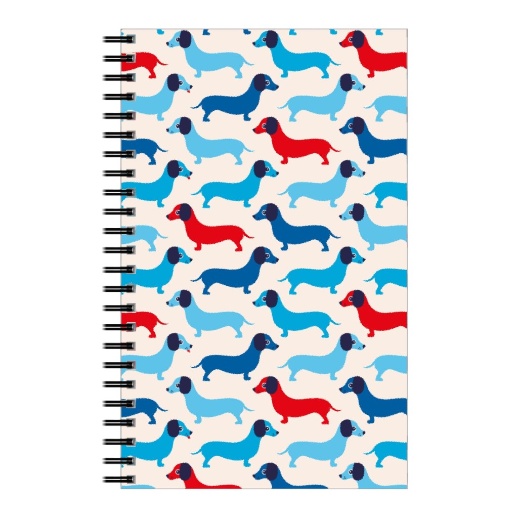 Retro Dachshund Dogs Notebook | Shutterfly