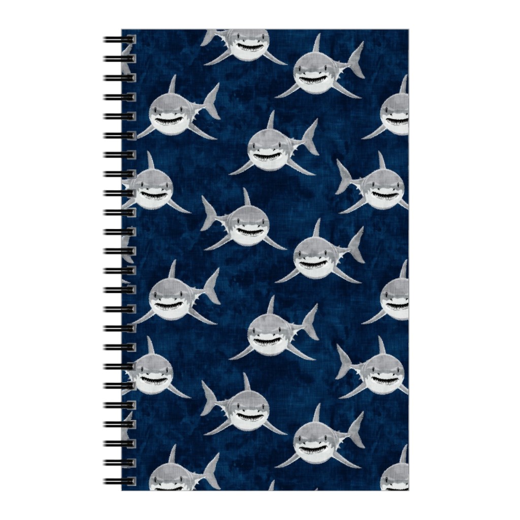 Great White Sharks - Blue Notebook | Shutterfly