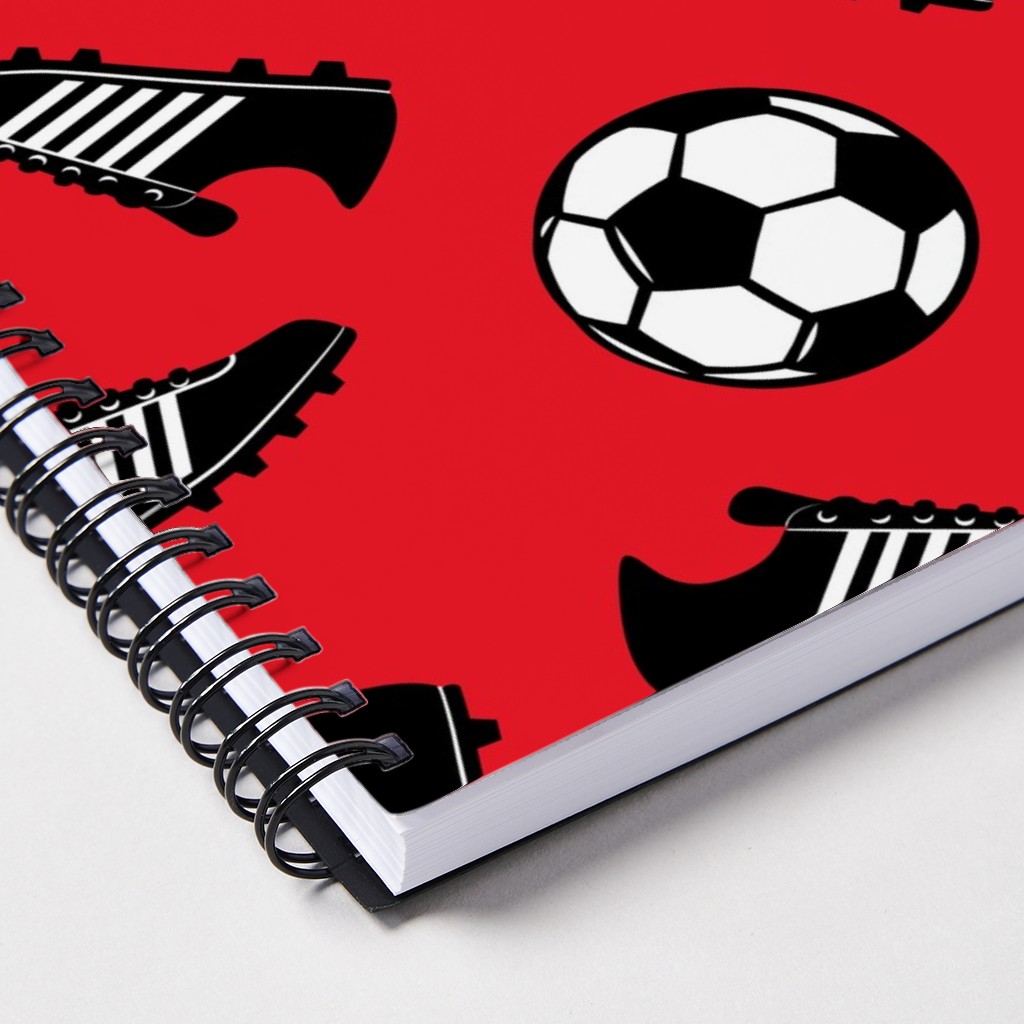 Soccer Balls and Cleats Notebook | Shutterfly