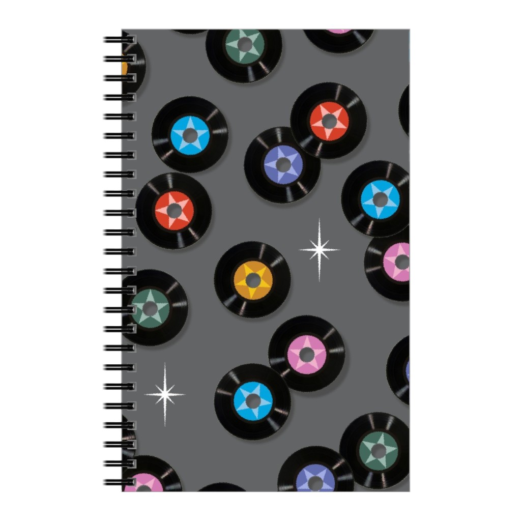 Pop Star Vintage Vinyl Records Notebook | Shutterfly