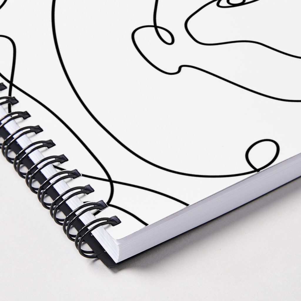 Hand Drawn Women Notebook | Shutterfly