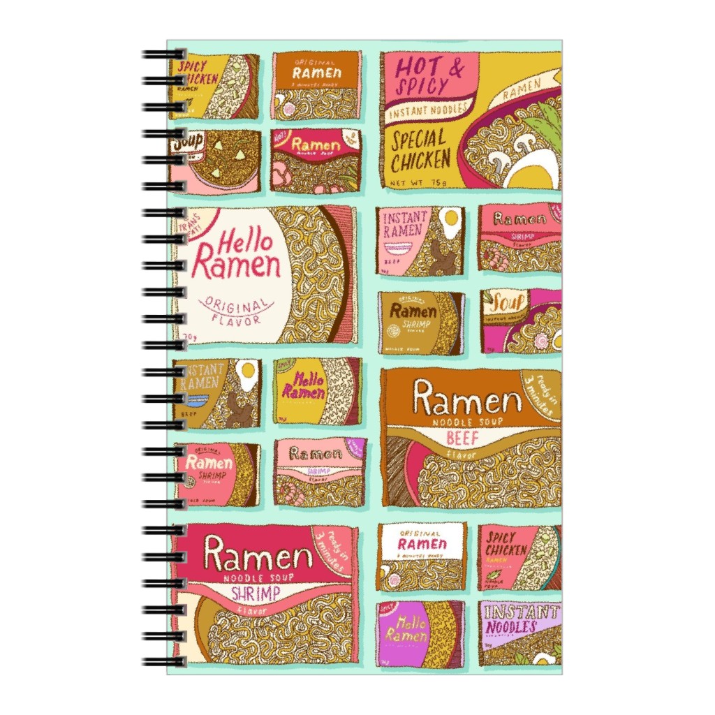 Ramen Noodle Packets Notebook | Shutterfly