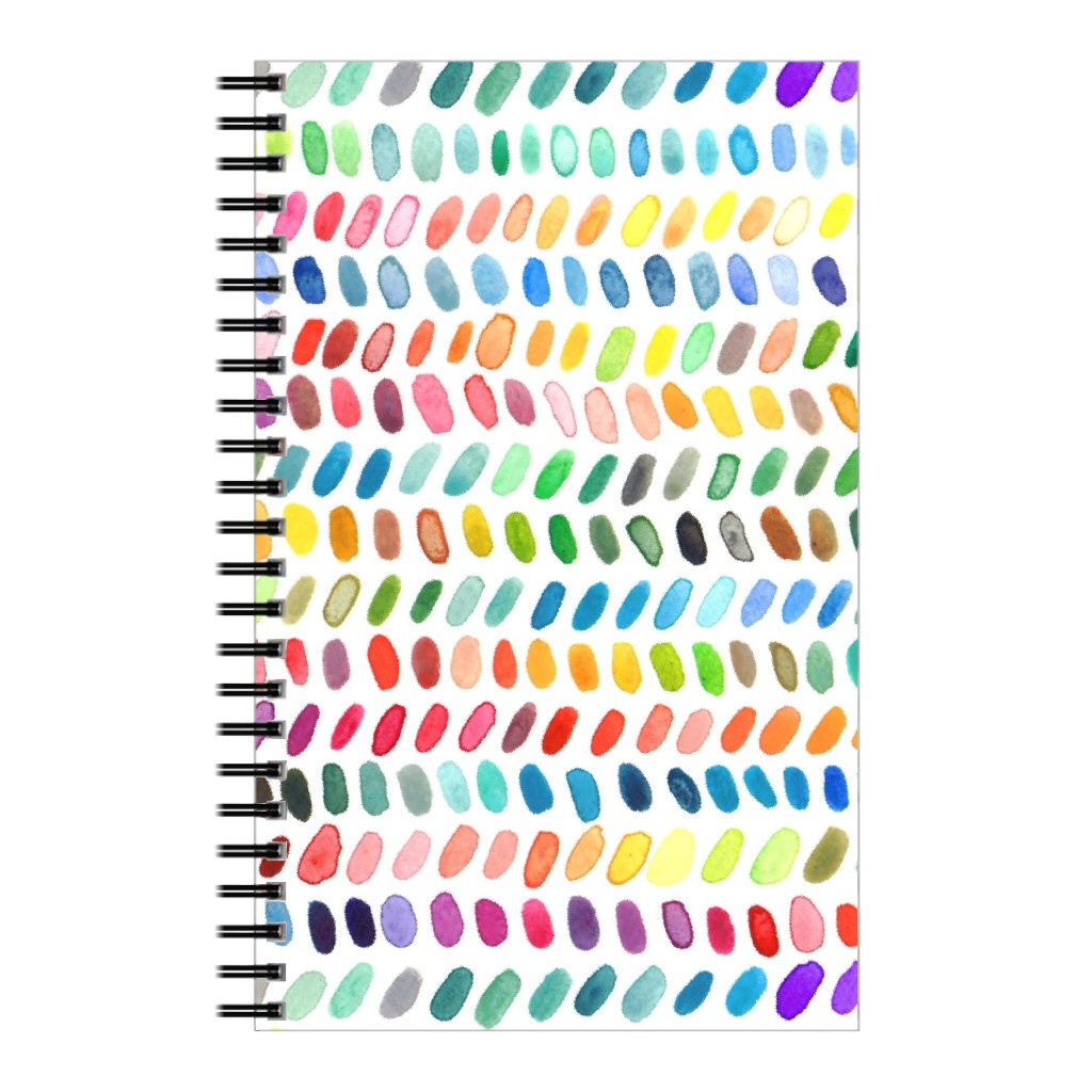 Rainbow Dash Rows - Multi Notebook | Shutterfly