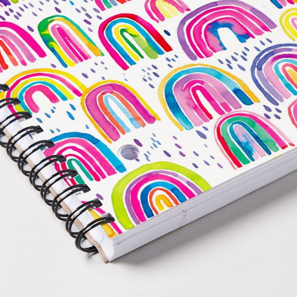 Rainbows Watercolor - Multi Notebook | Shutterfly