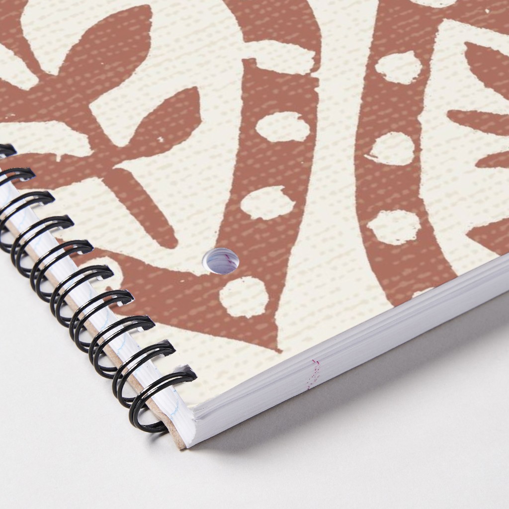 Molly's Print - Terracotta Notebook | Shutterfly