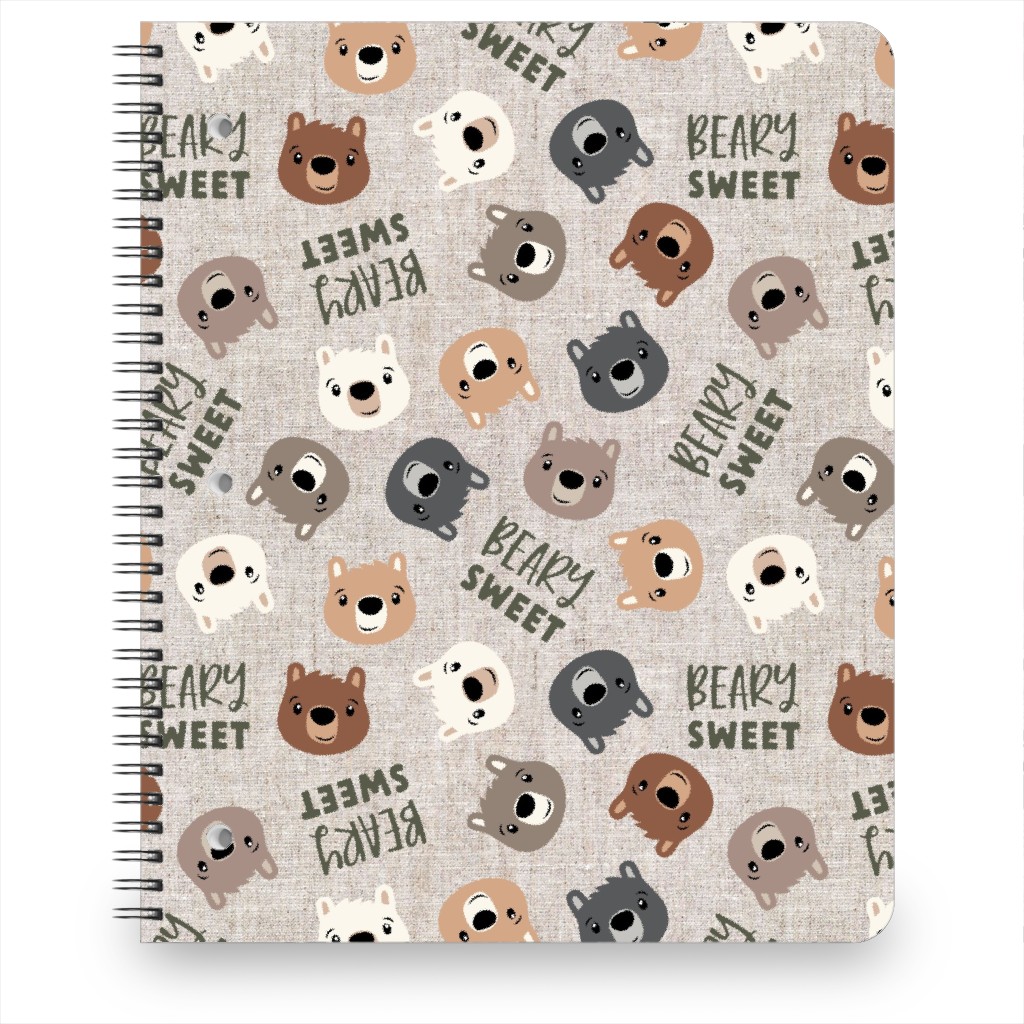 Beary Sweet Bears - Beige Notebook | Shutterfly
