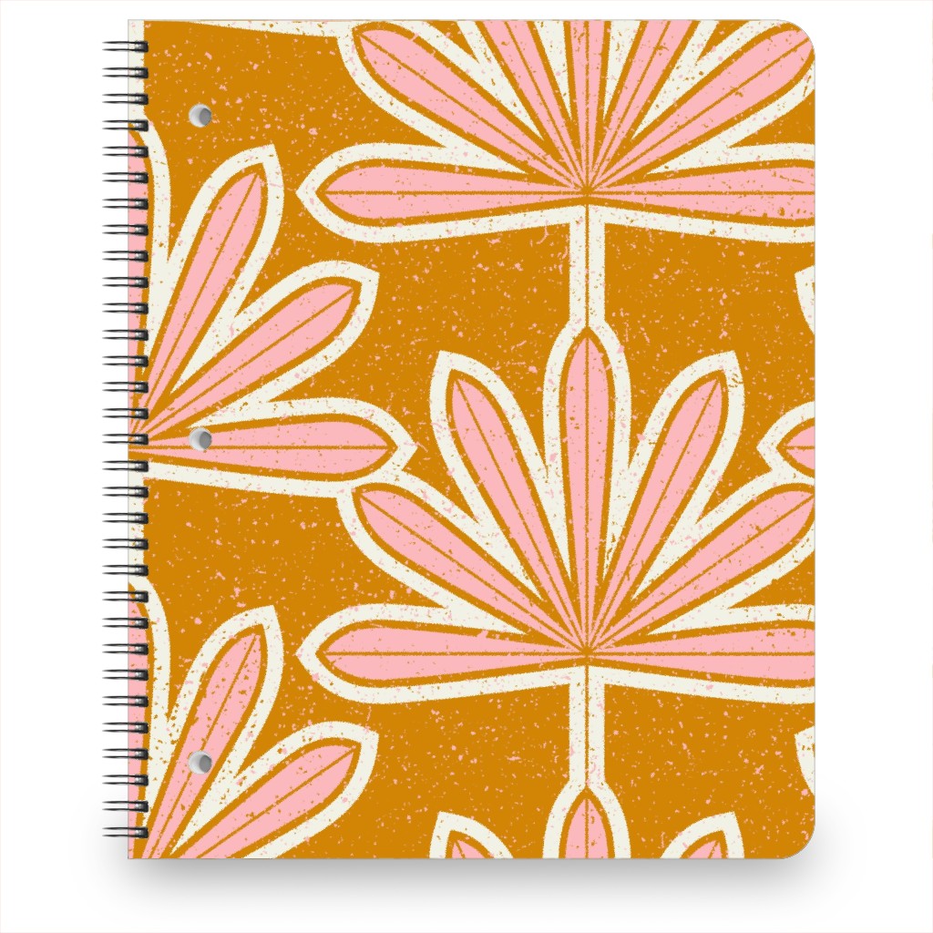 Mid Century Palm Leaf Notebook | Shutterfly