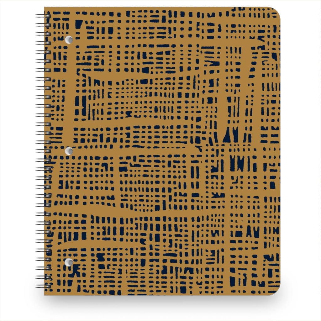 Linen Texture - Mustard Notebook | Shutterfly