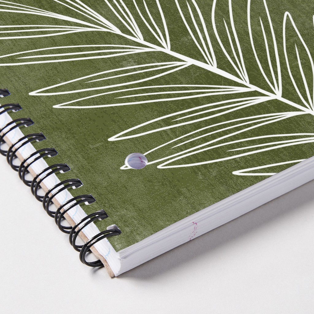 Grow With the Flow - Green Notebook | Shutterfly