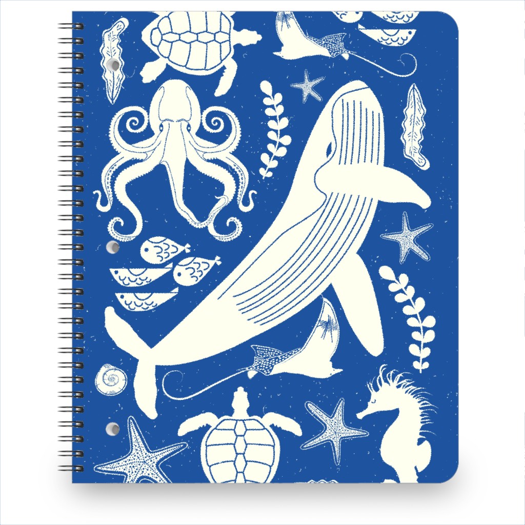 the Deep Ocean - Blue Notebook | Shutterfly