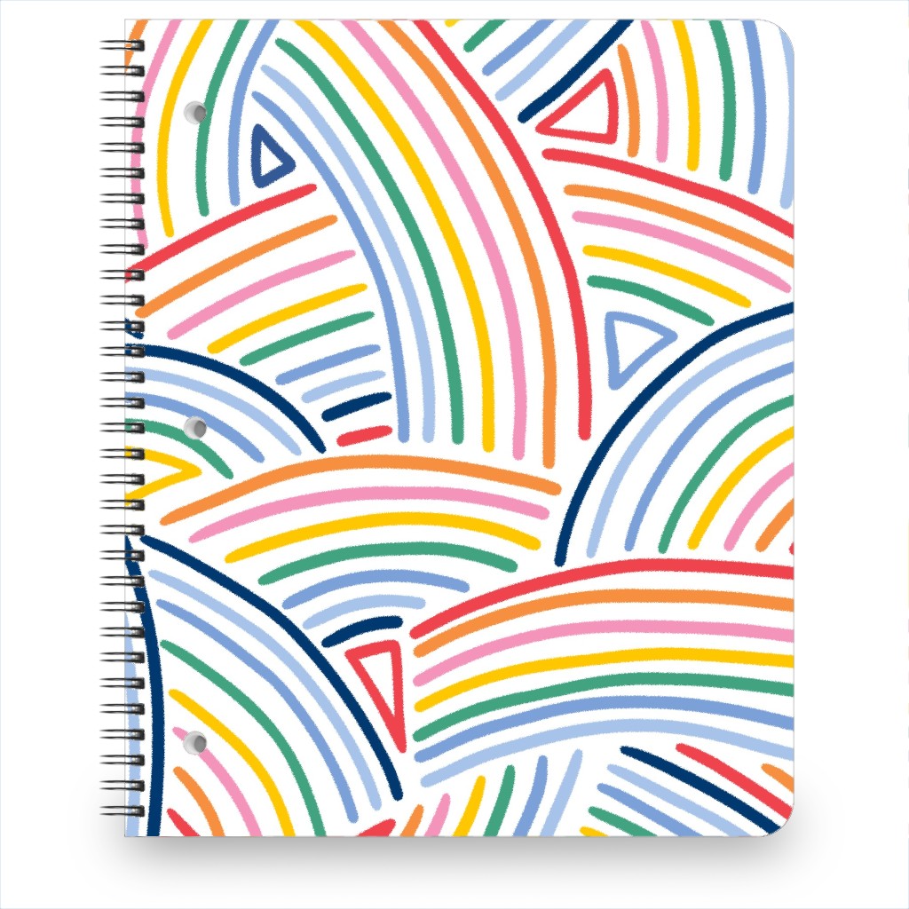 Rainbow Stripes Notebook | Shutterfly